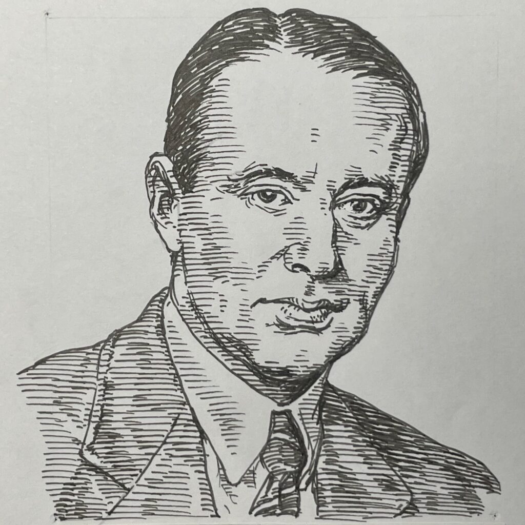 【化学の部屋|ティセリウス】20世紀に活躍した世界の化学者XⅤ - フリーイラストポートレートと歴史の停車場いらすとすてーしょん