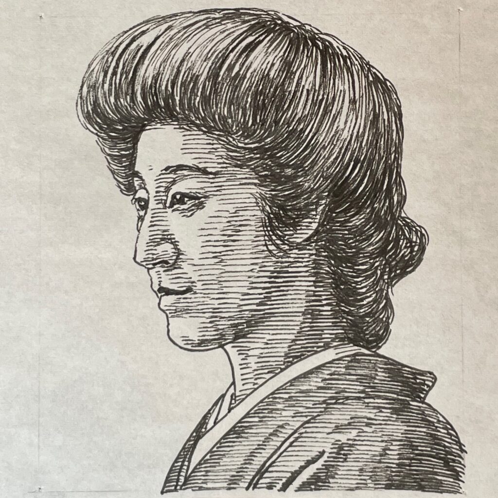 【文学の部屋|九条武子】昭和時代編.1 - フリーイラストポートレートと歴史の停車場いらすとすてーしょん